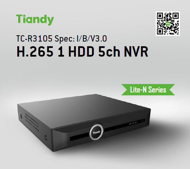 دستگاه ان وی آر تیاندی مدل TC‐R3105 Spec:I/B/V3.0 - شرکت داده پرداز ...